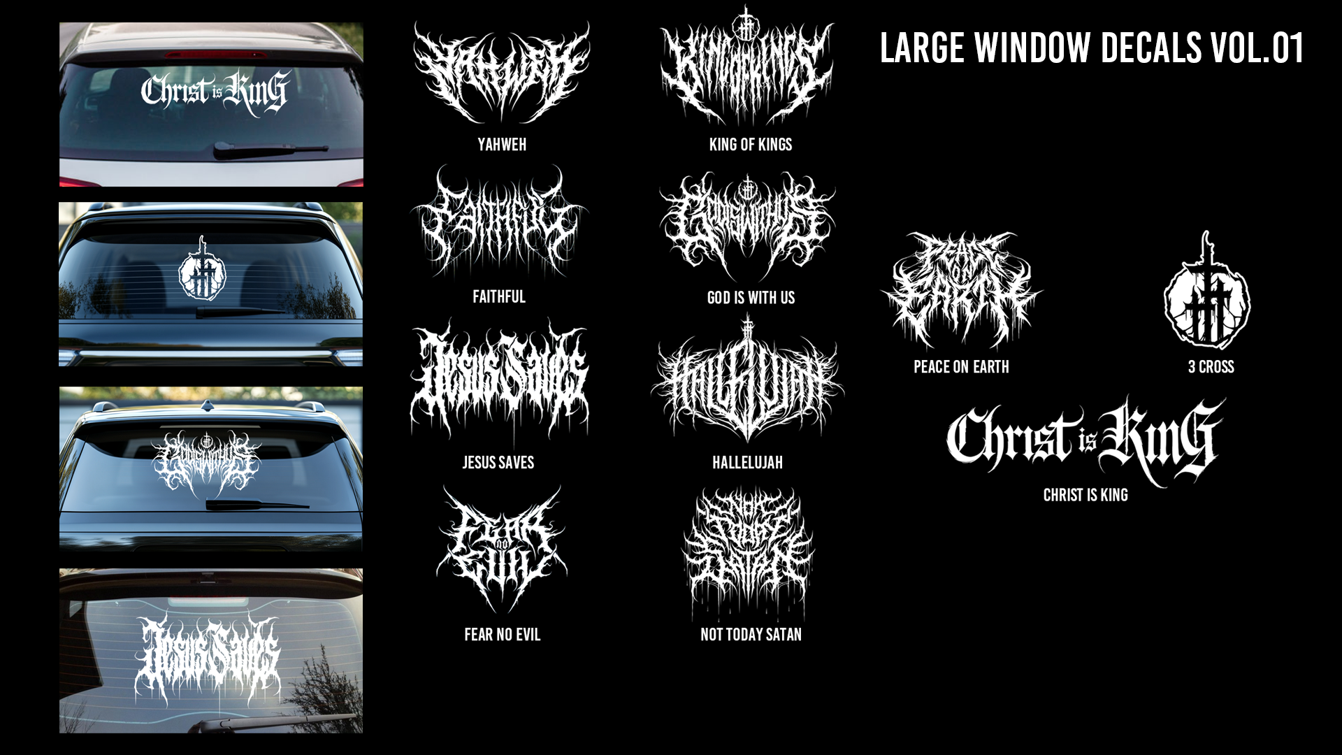 Large Decals – The Dark Fit
